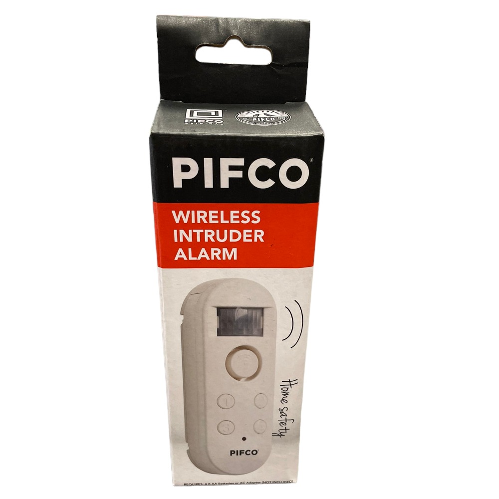 New PIFCO Wireless Intruder Alarm with PIR Motion Sensor - Own4Less
